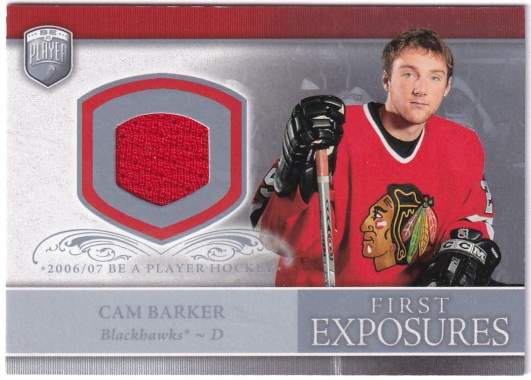 2006-07 Be A Player Portraits First Exposures #FECB Cam Barker Chicago ...