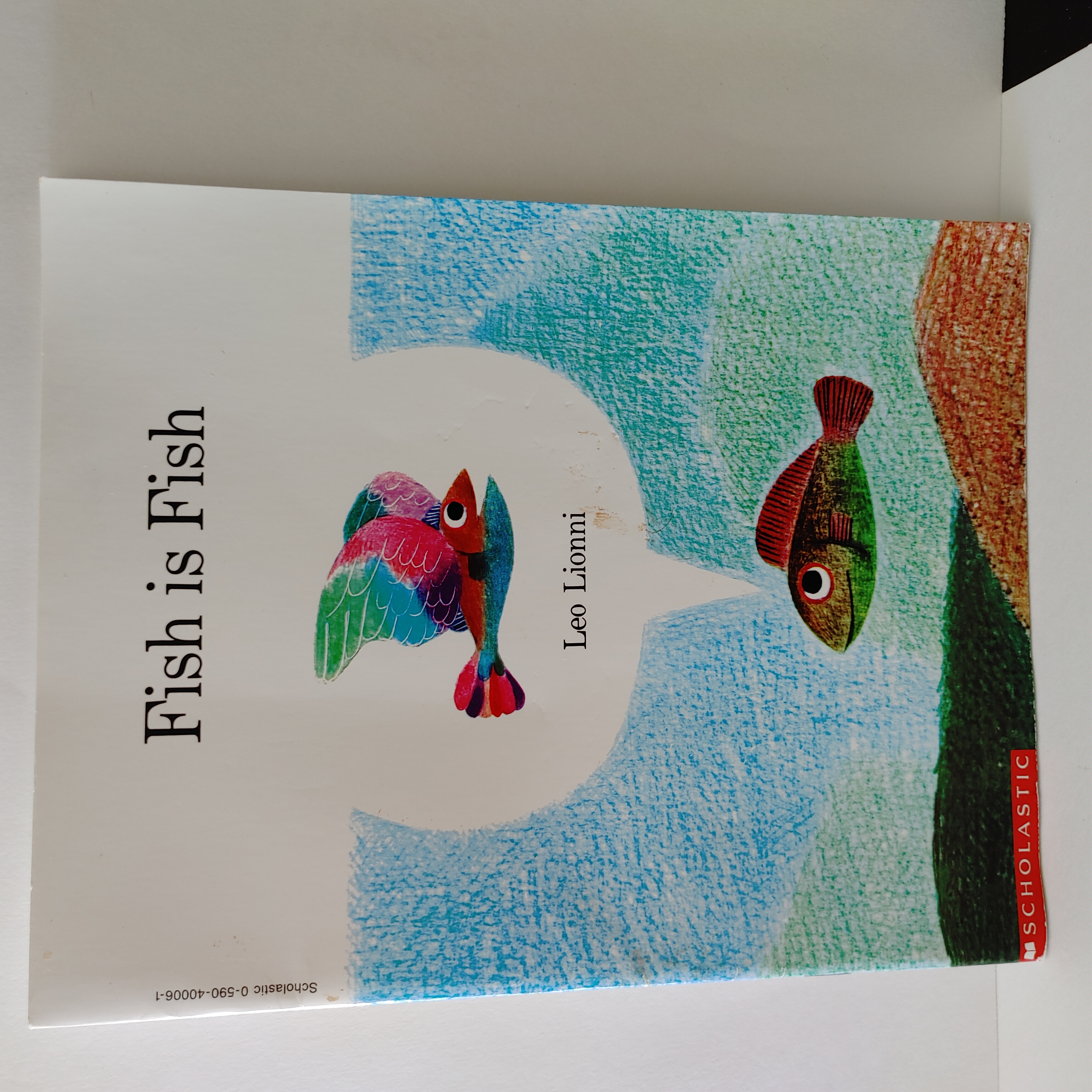 Fish is Fish by Leo Lionni. Paperback. Very good used condition. Name ...