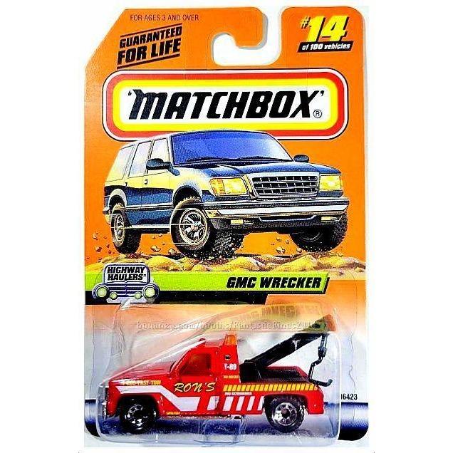 Matchbox - GMC Wrecker: Highway Haulers Series 3 #4/5 - #14/100 (1999 ...