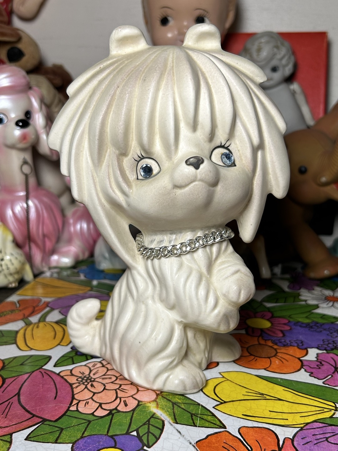 Kitschy Lego Cute Maltese Bank