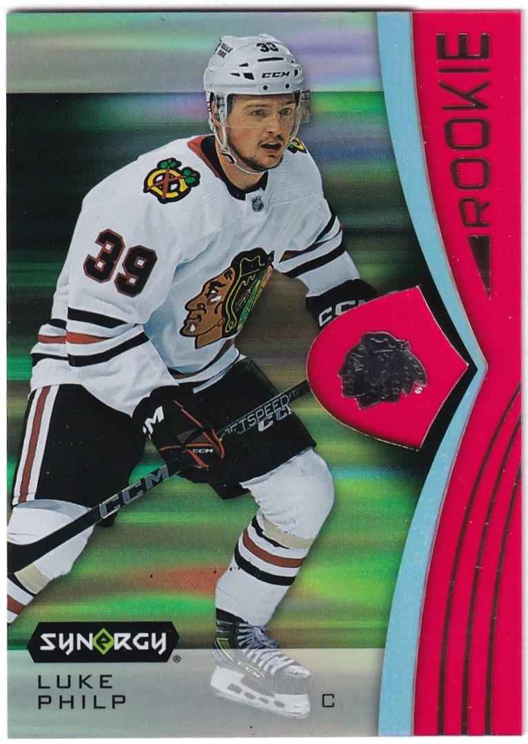 2023-24 Synergy Red Codes #118 Luke Philp Chicago Blackhawks Hockey Card