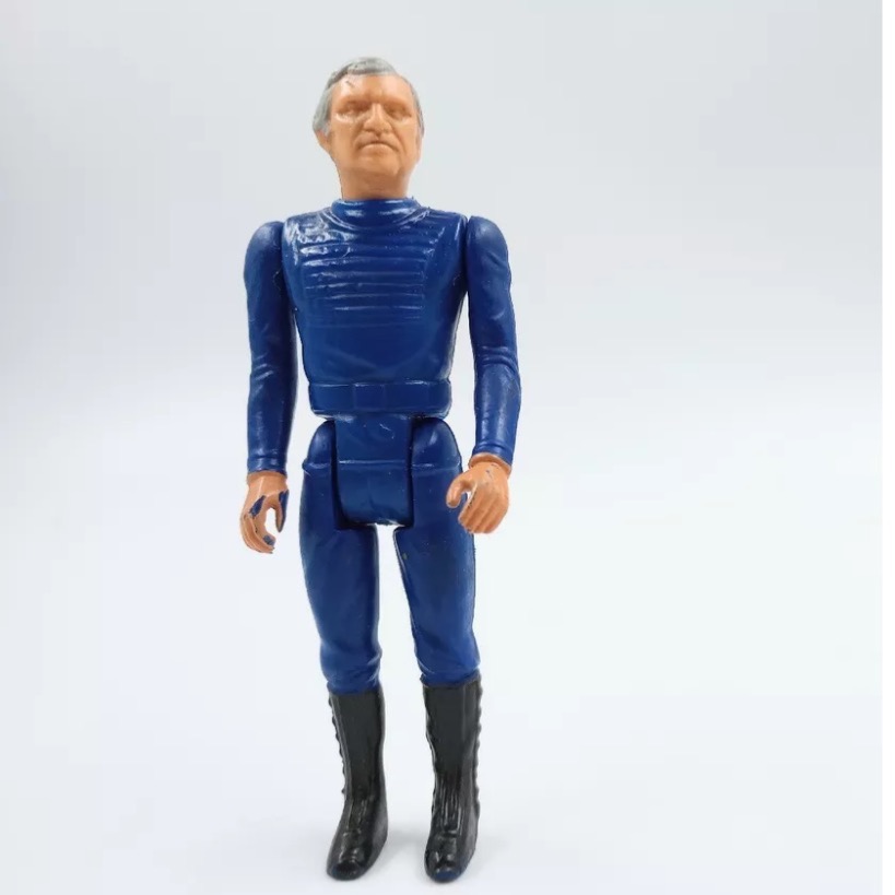 1978 Battlestar Galactica Commander Adama 4" Action Figure Universal ...
