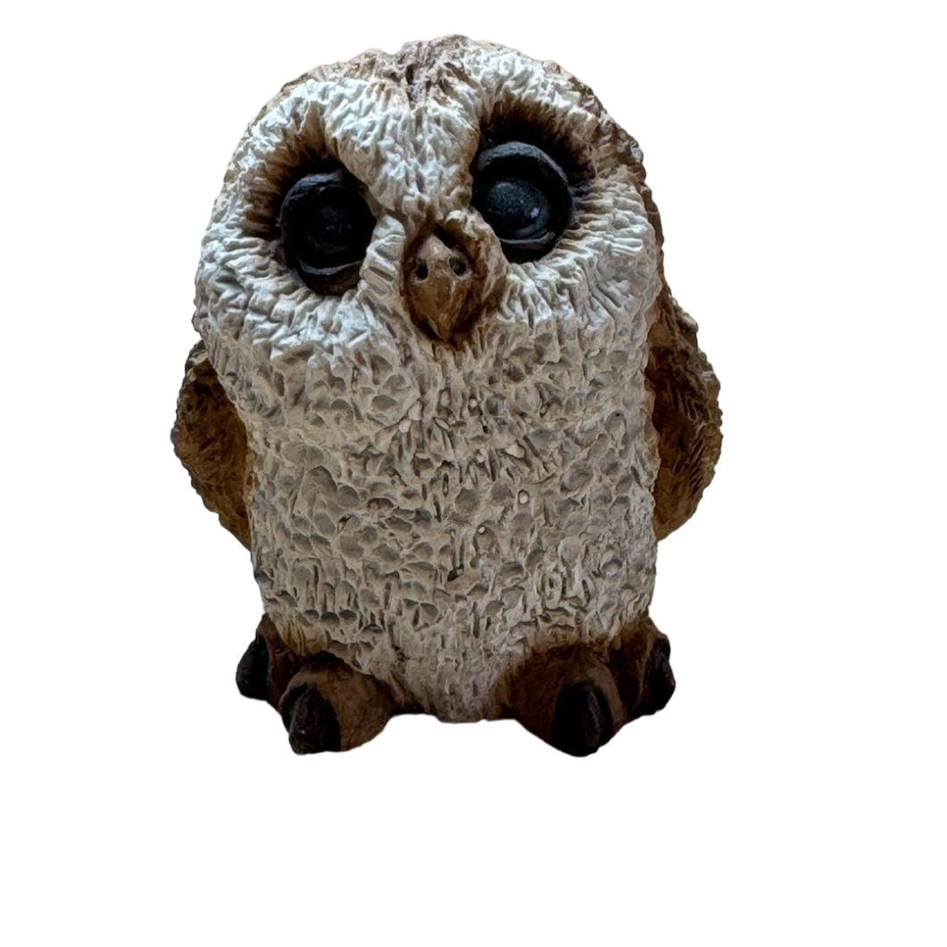Stone Critters, Owl Baby Barn