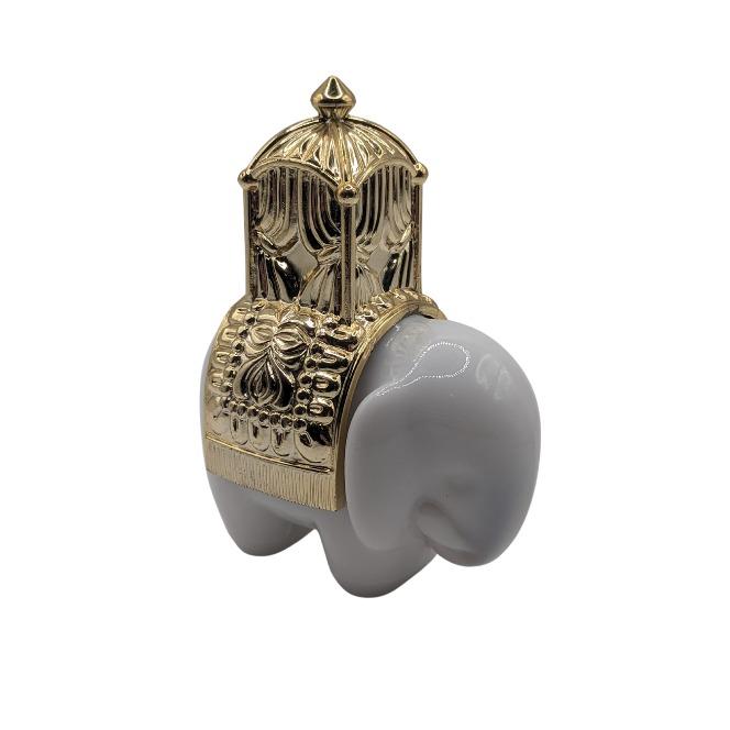Avon Perfume Charisma Cologne Royal Elephant w/ Plastic Chair Glass ...