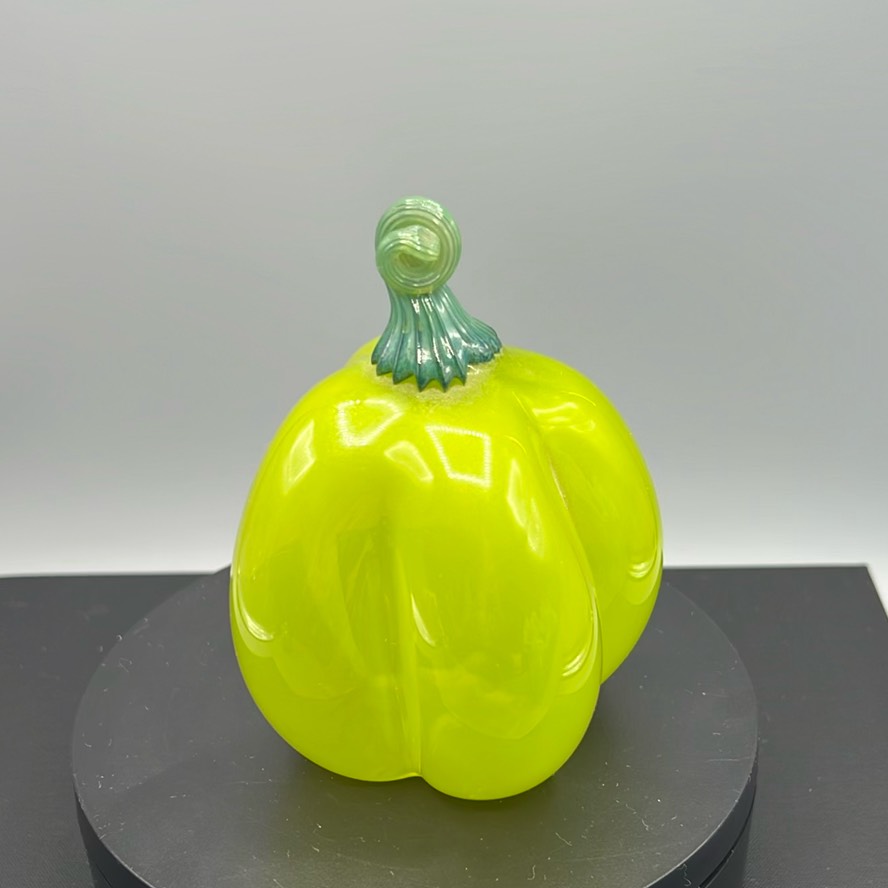 Glass Green Pepper