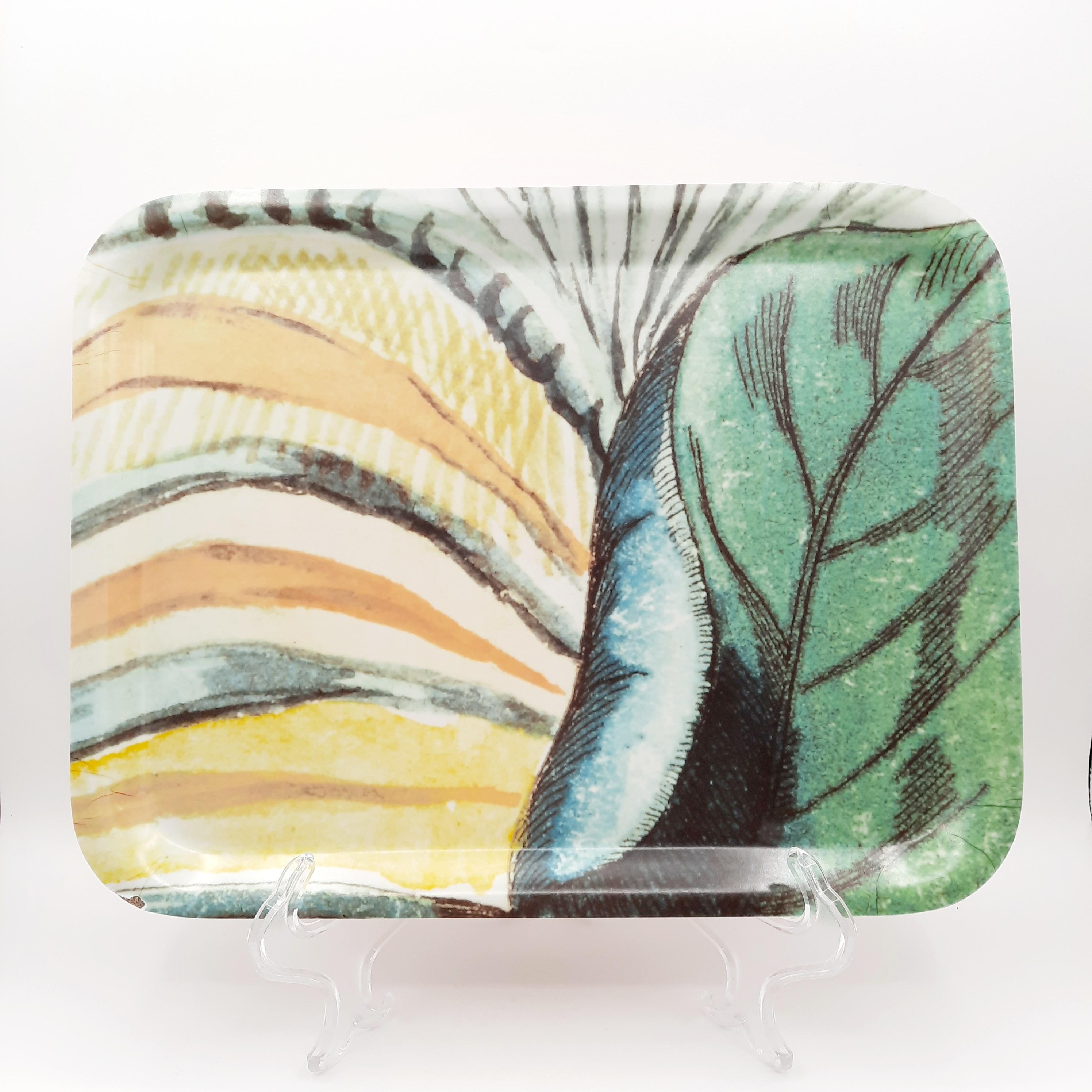 Salvador Dali Museum Tres Picos Laminated Nyatoh Wood Tray