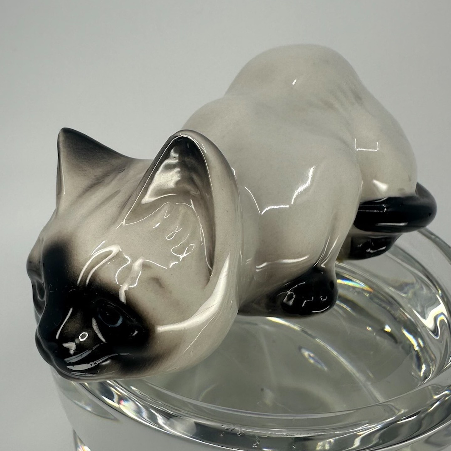 Vintage Enesco Cat Figurine