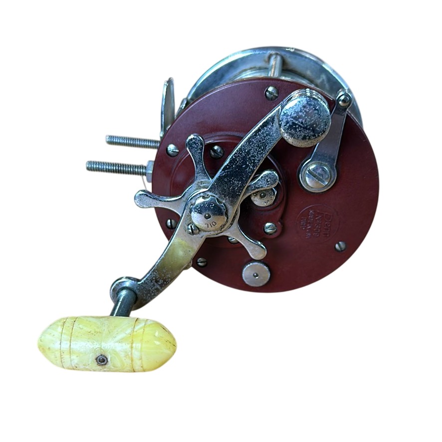 VINTAGE PENN PEER NO. 309 LEVEL WIND FISHING REEL PAT’D MADE IN U.S.A.
