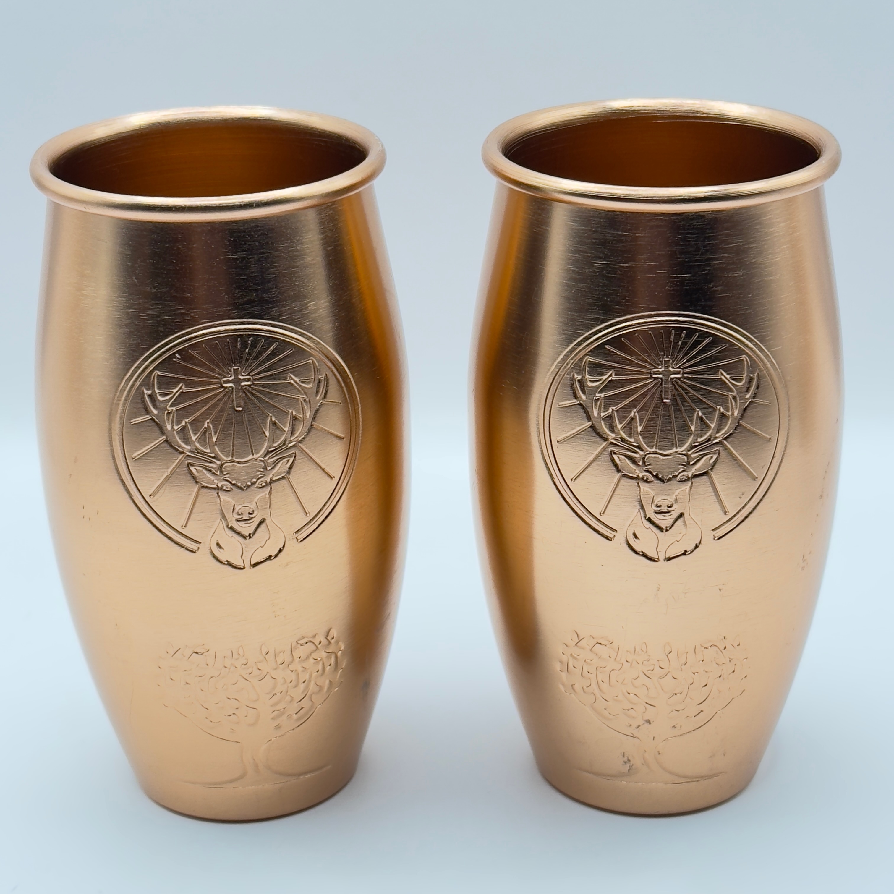 Vintage Jagermeister Berlin Moscow Mule Copper, Brass Deer Motif ...