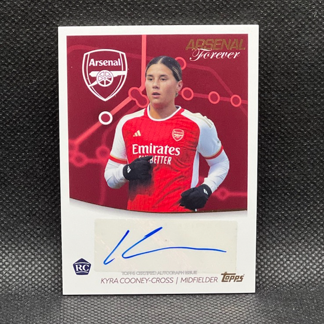 Kyra Cooney Cross 2024 Arsenal Forever North London Origin Autograph ...