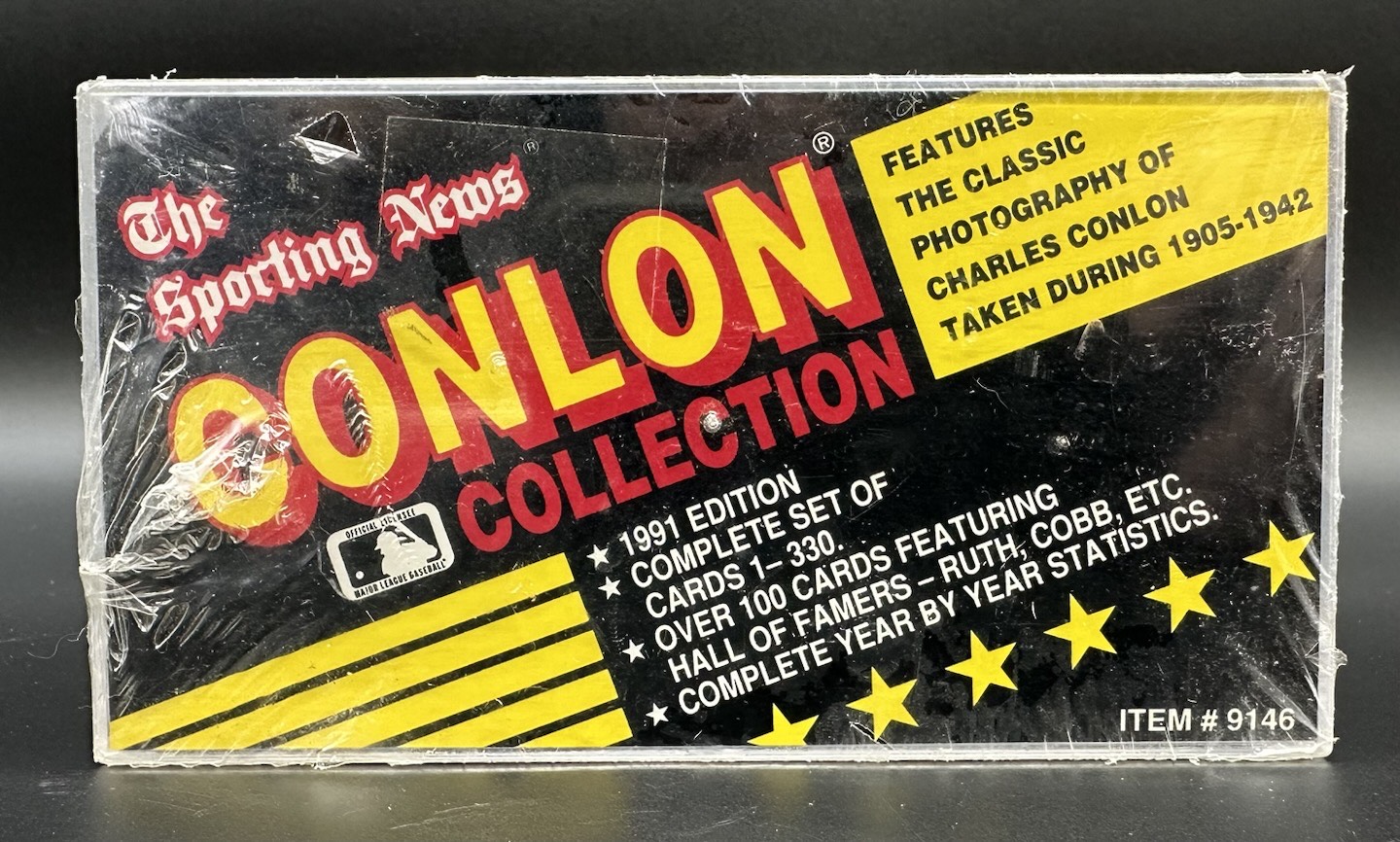 1991 The Sporting News Conlon Collection complete factory sealed set