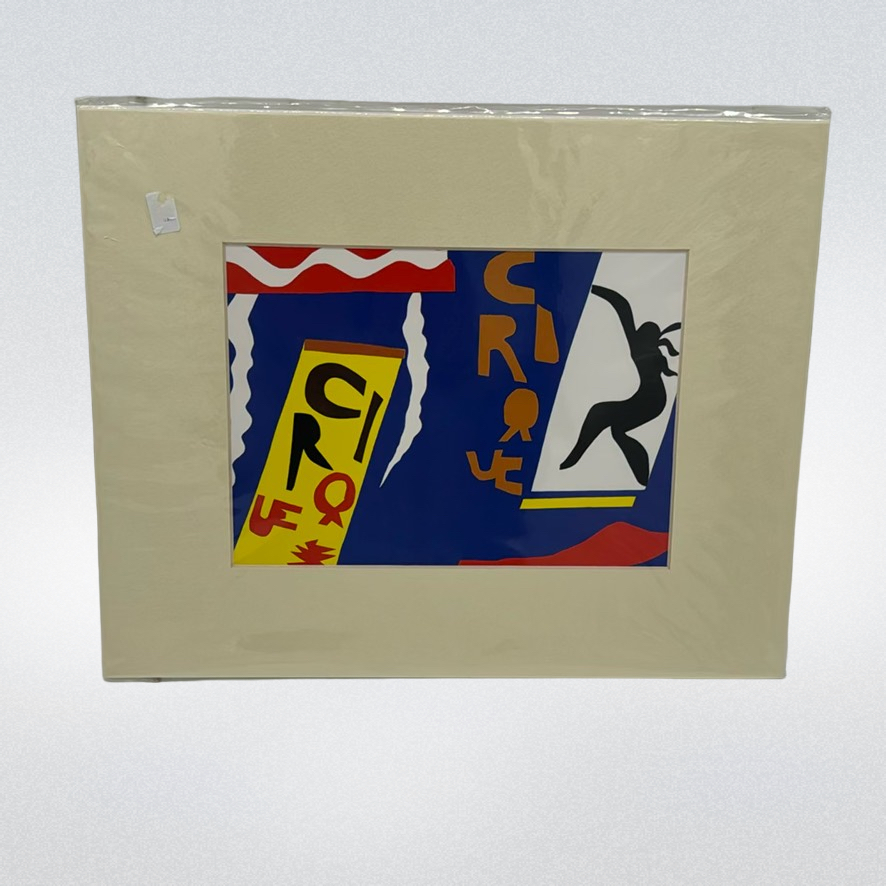 040 Art Print Matisse Le Cirque 14” W x 11”W (Matted)