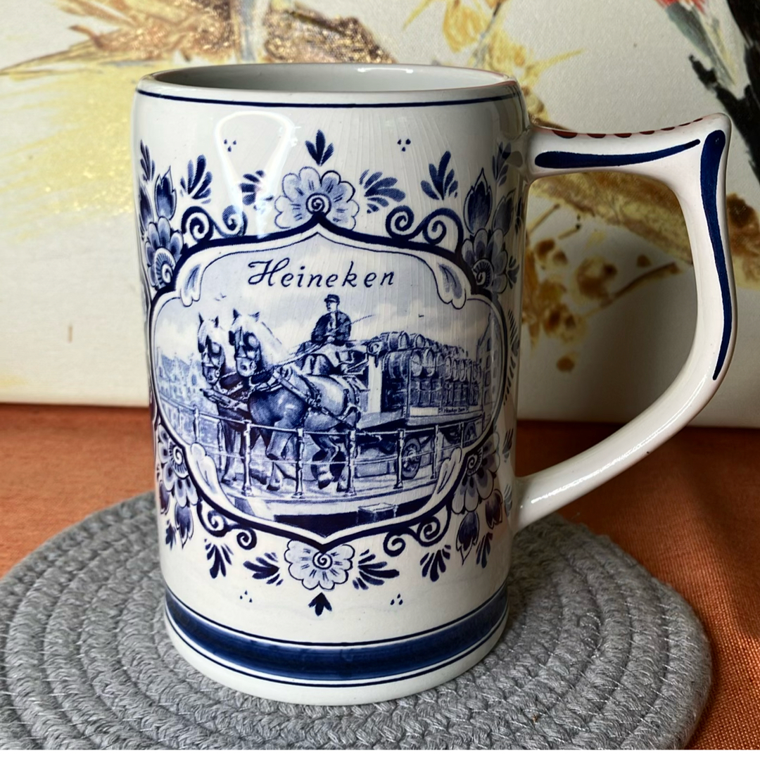 Delft Blue Mug Made In Holland