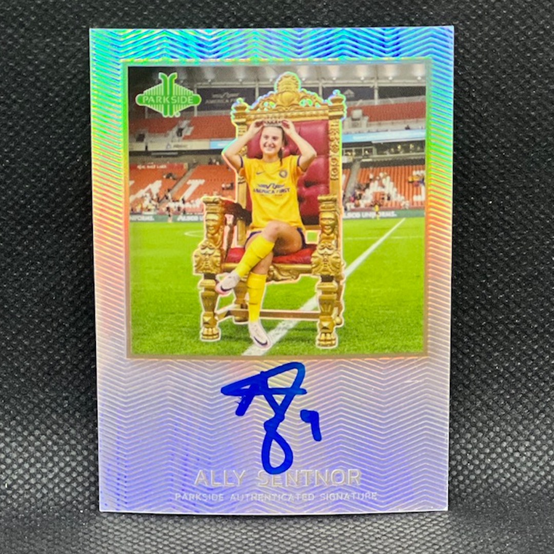 Ally Sentnor 2024 Parkside Pacific NWSL Signature Series Autograph Utah ...