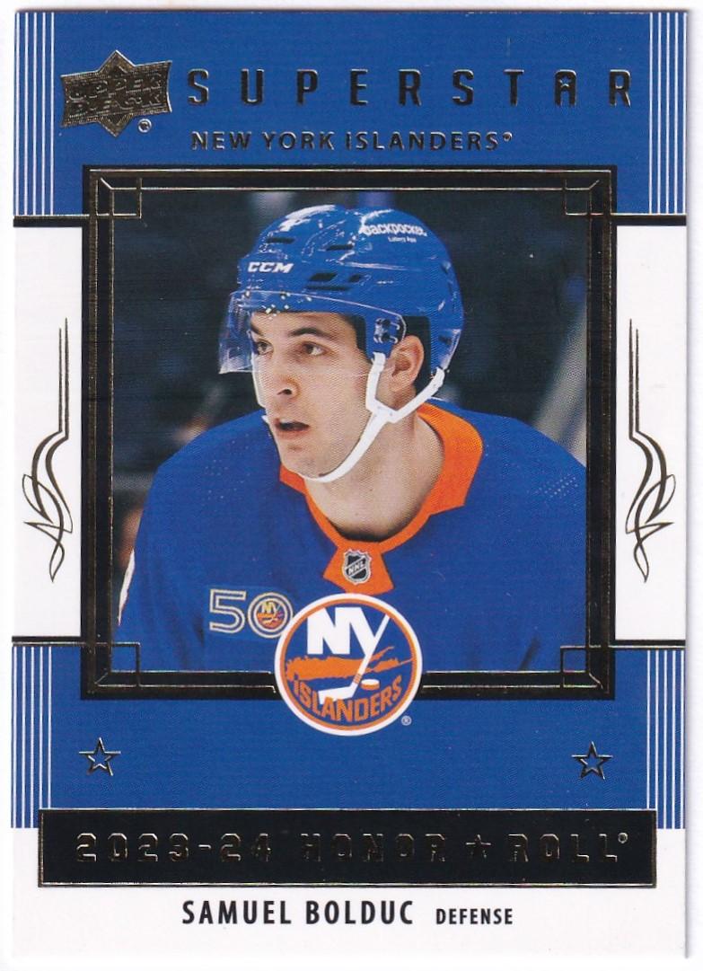 2023-24 Upper Deck Honor Roll #HR68 Samuel Bolduc New York Islanders ...
