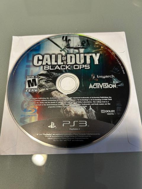 Call of Duty Black Ops Disc Only for Sony PlayStation 3