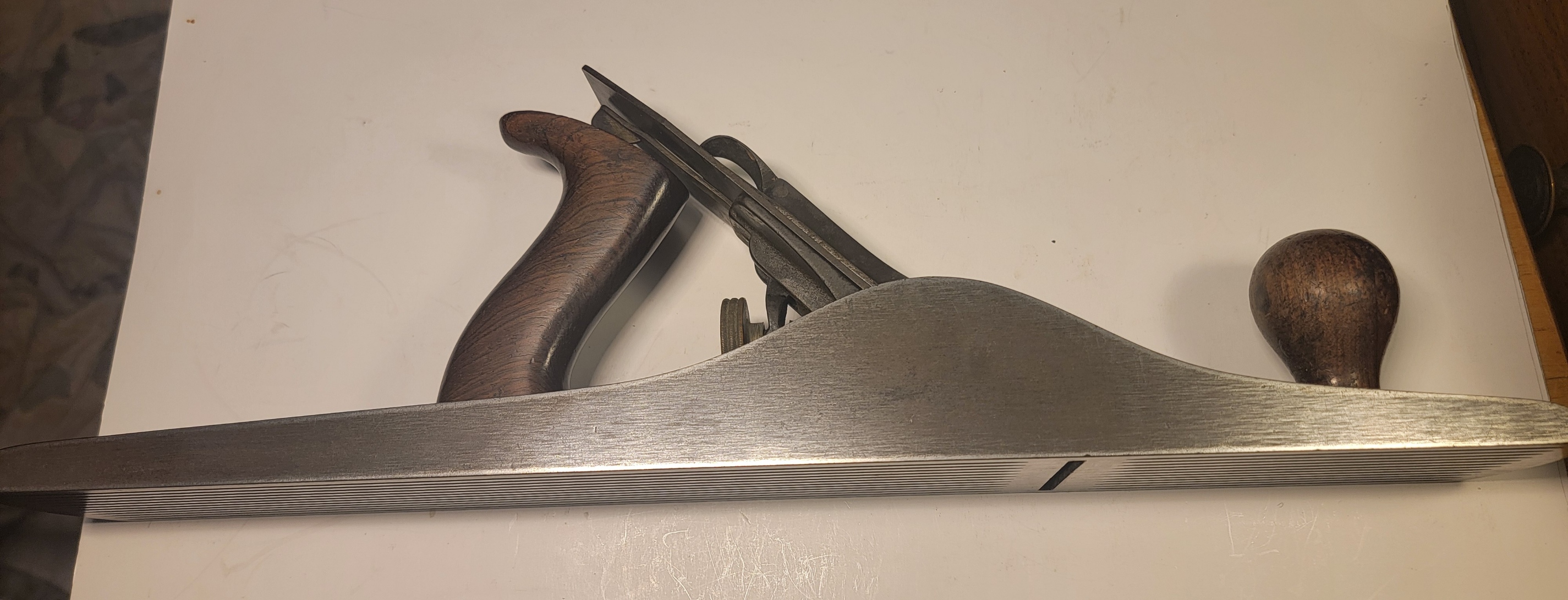 Stanley #6 Type 13 Plane Corrugated Sole 1 Pat.Date Great Wood Tuned Sharp