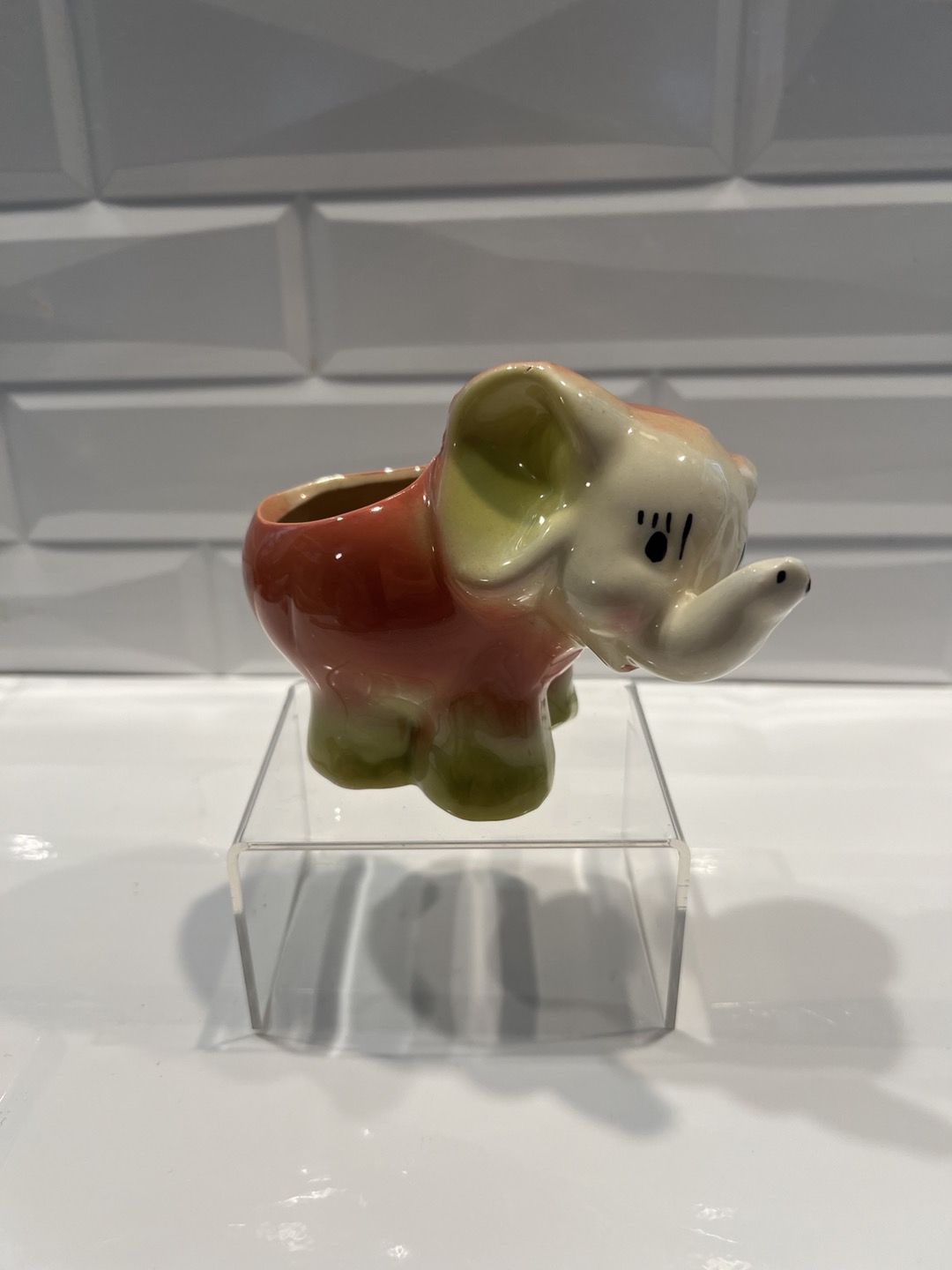 Ceramic Elephant Planter