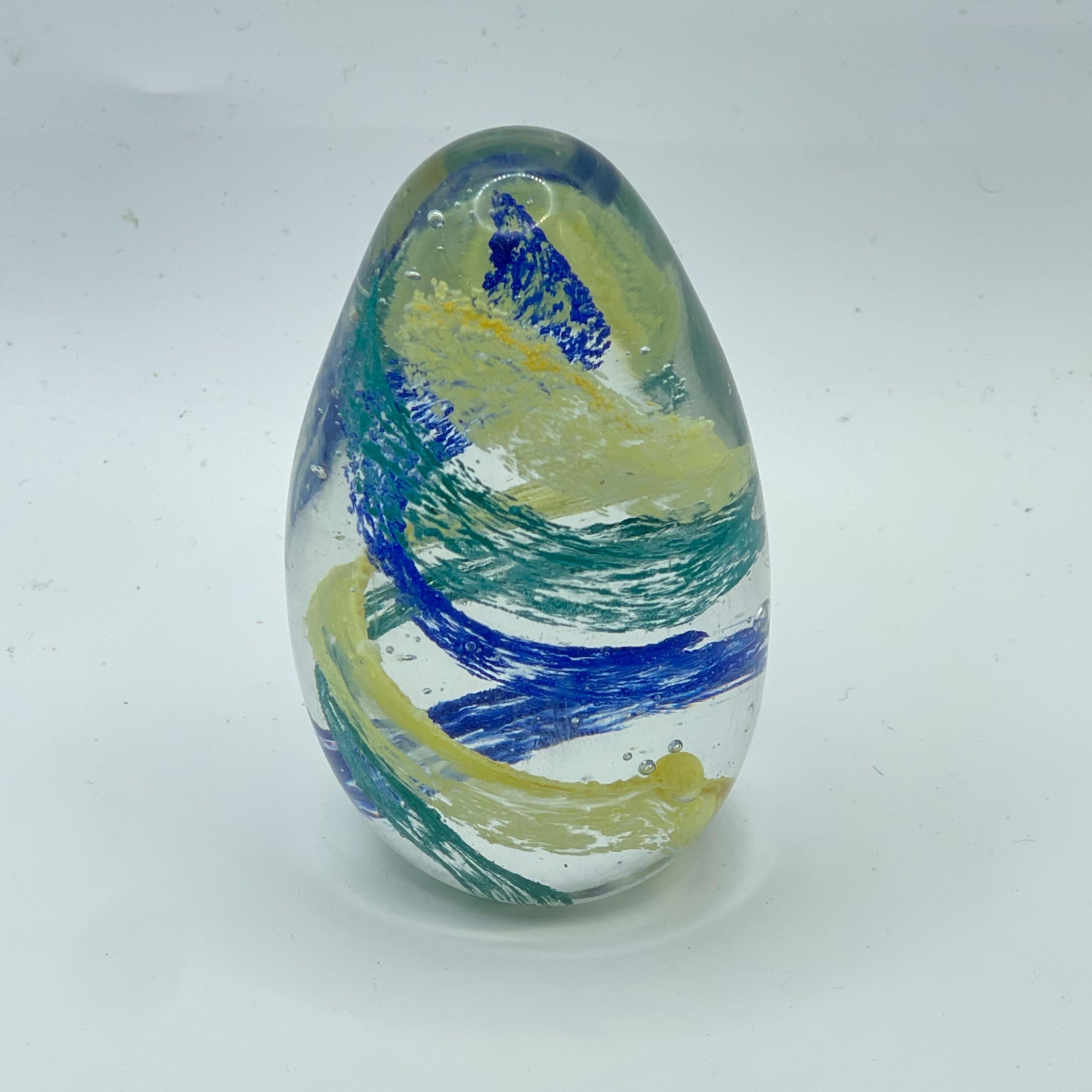 Studio Art Swirl Paperweight #3