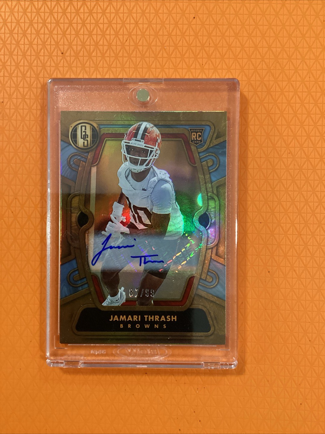 2024 Panini Gold Standard Football Jamari Thrash Browns RC Auto /99