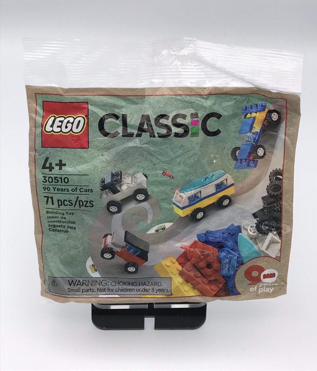 Lego Classic Poly Bag 30510 - 90 Years of Play. NEW/SEALED/IN HANDS