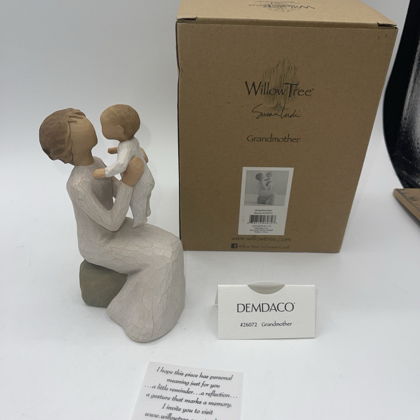 Willow Tree Grandmother, Sculpted Hand-Painted Figure New