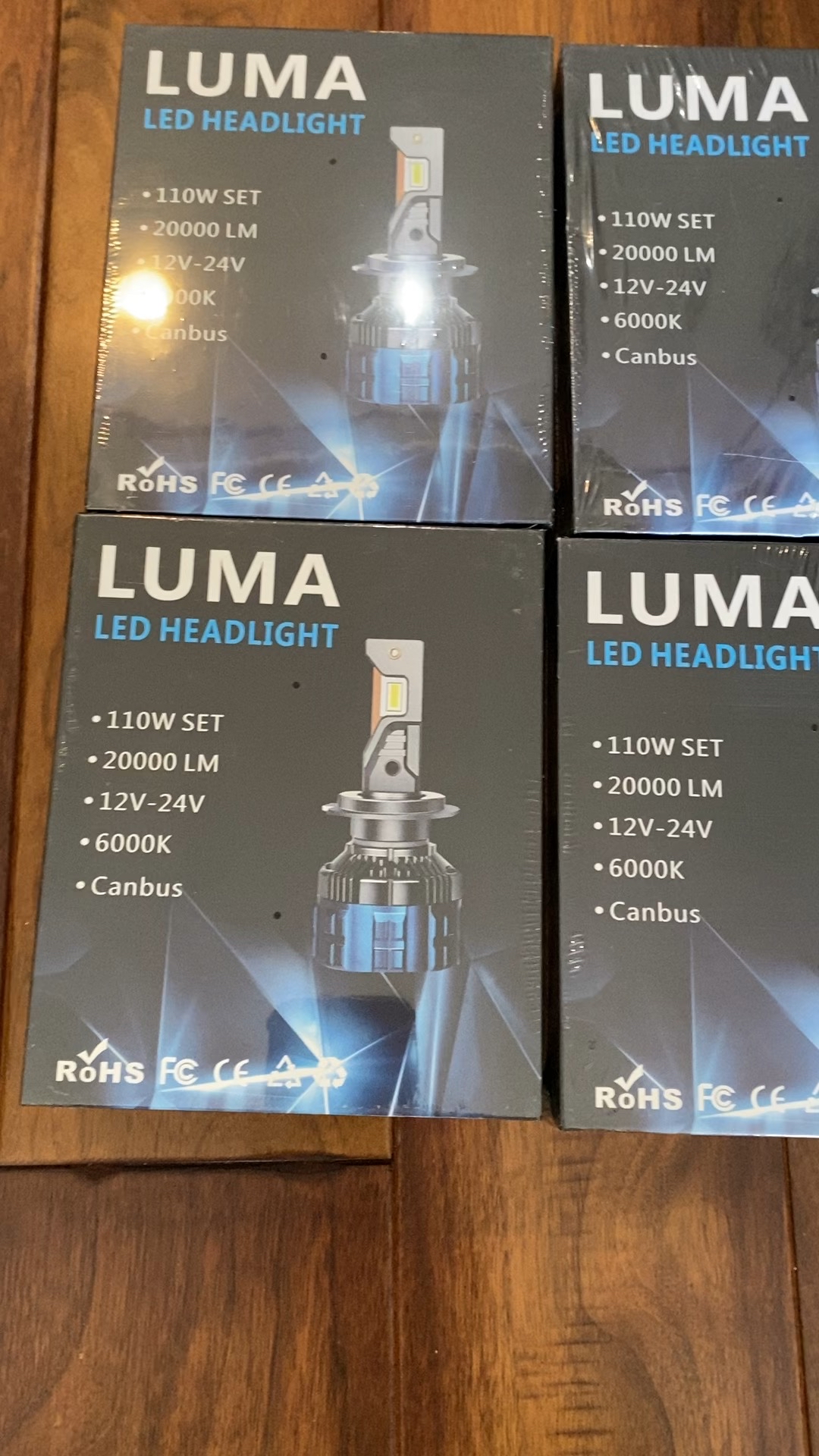Luma LED Headlight H7 - Lot Of 5