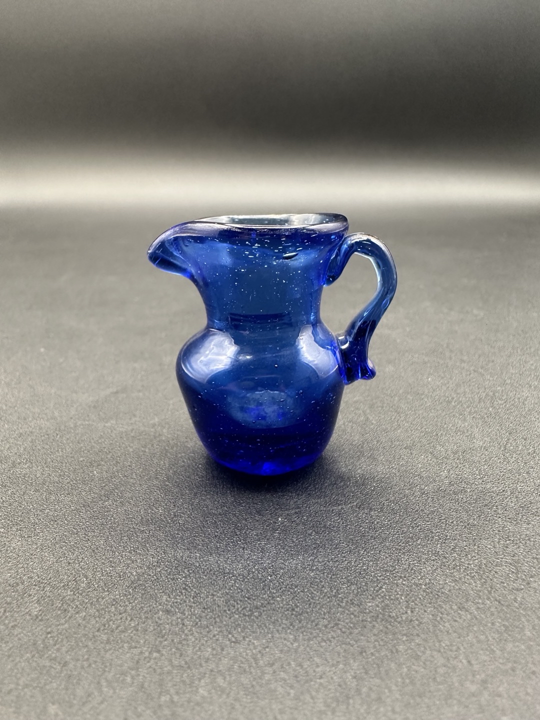 Miniature Cobalt Blue Pitcher
