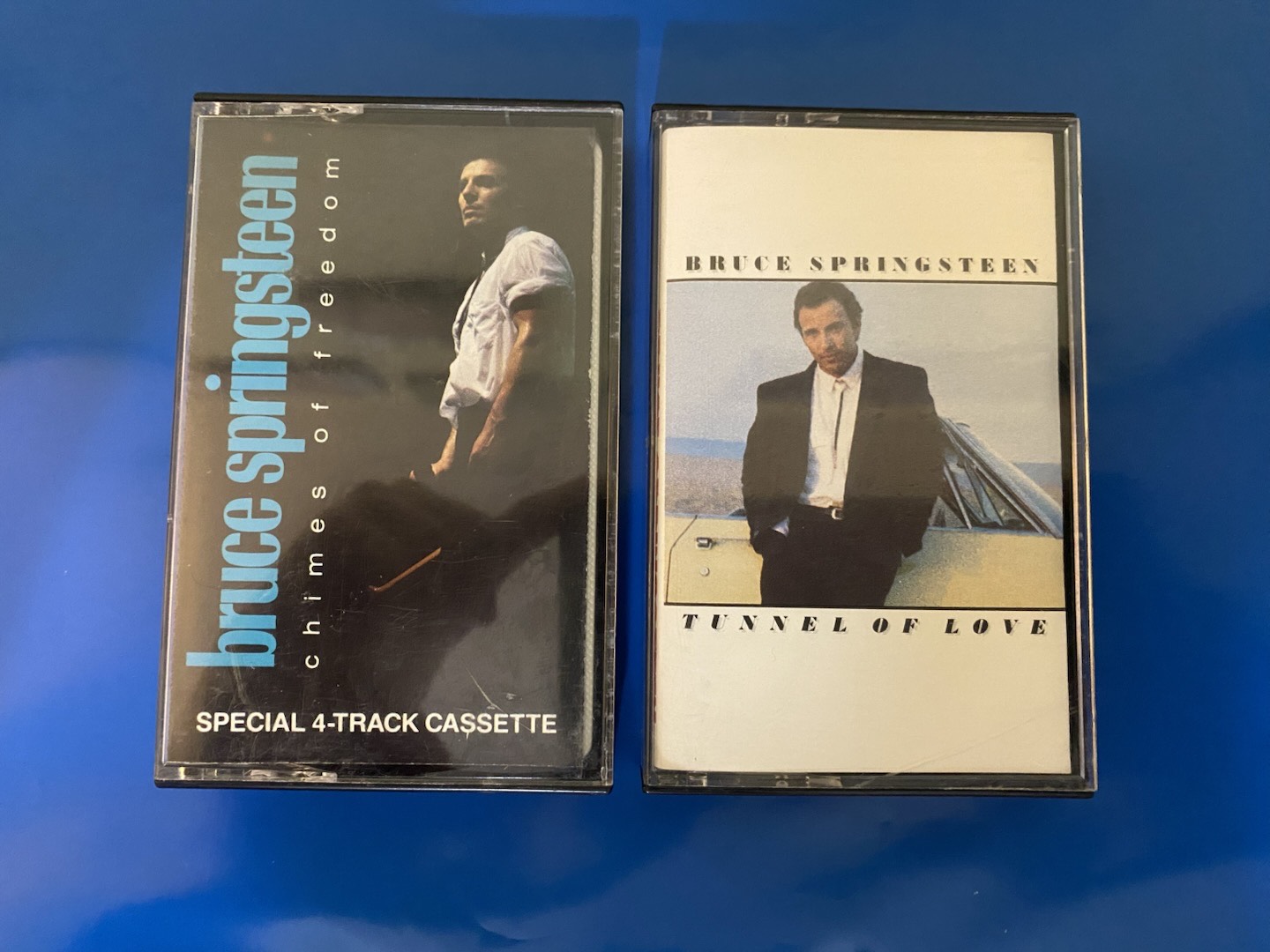 Bruce Springsteen Pair of Cassettes - Tunnel of Love & Chimes of Freedom