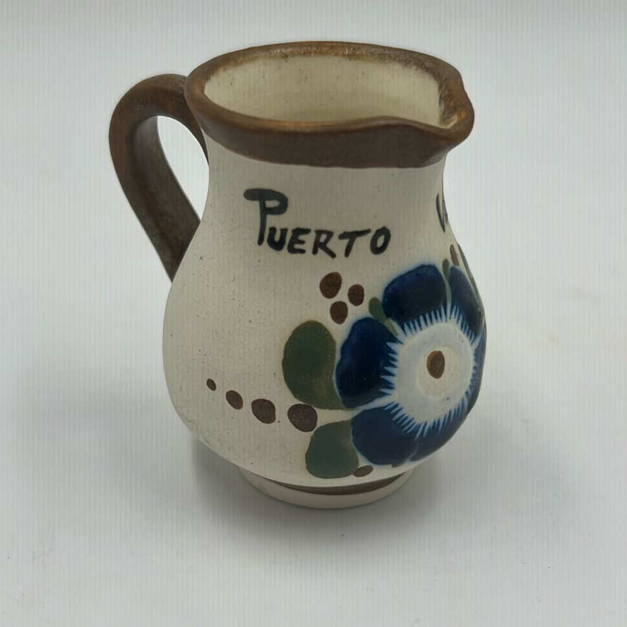 Mini Mexican Pottery Pitcher 3”