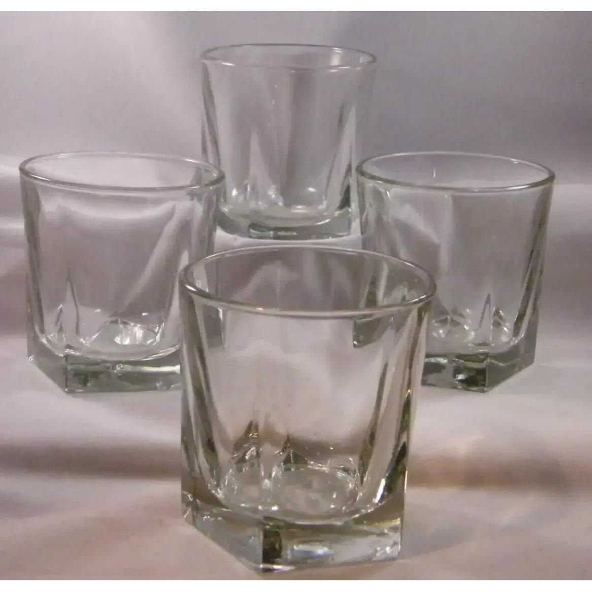 Libbey Duratuff Inverness Barware/Rocks Glasses 3.5" Set of 4 ...