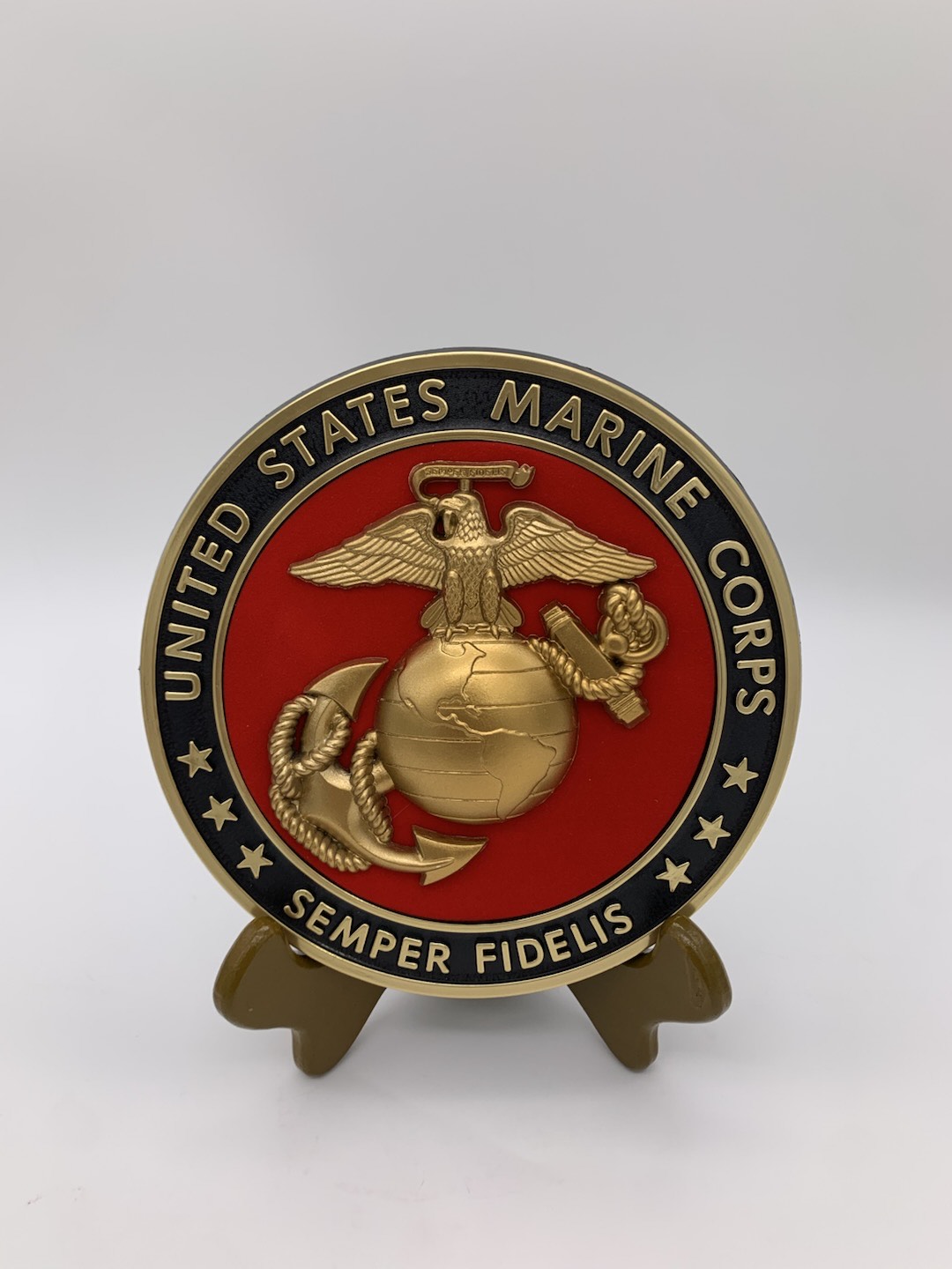 UNITED STATES MARINE CORPS *** SEMPER FIDELIS*** 7”X7” Emblem Decal Sticker