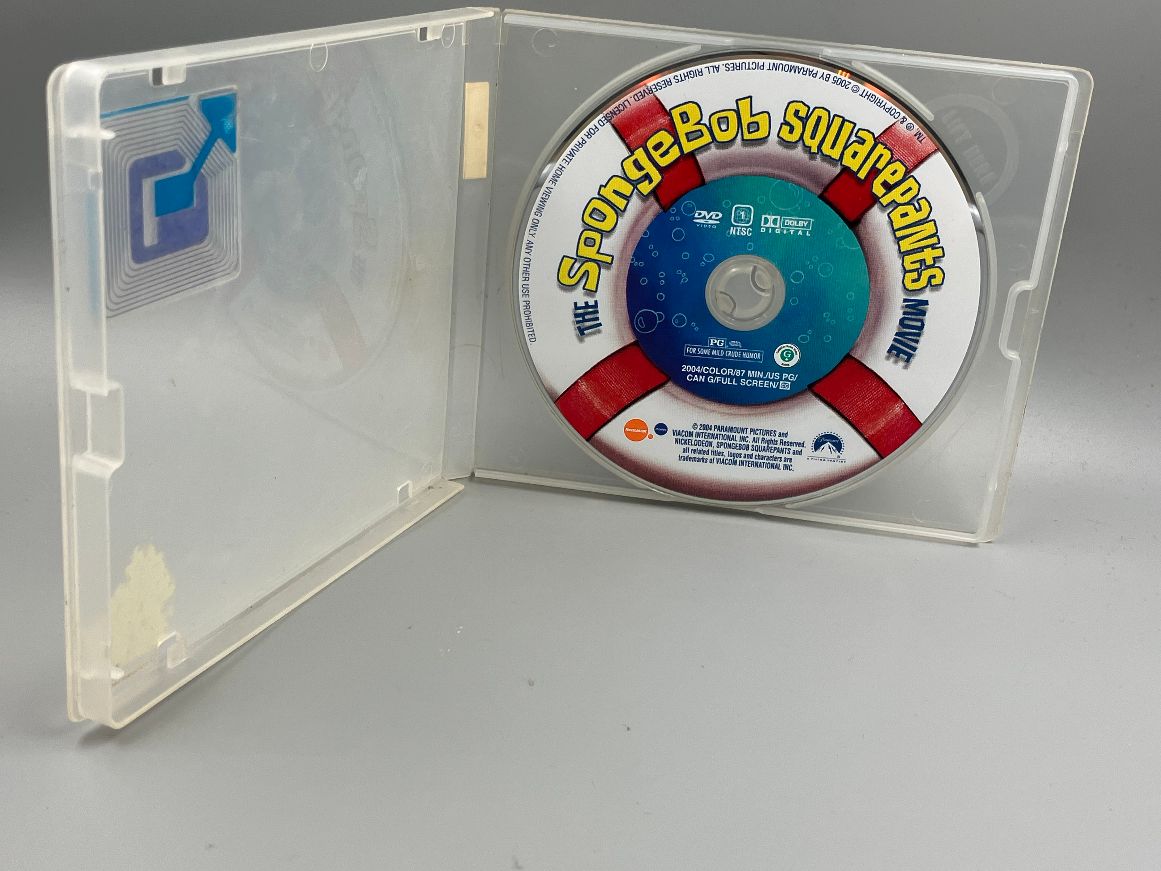 2004 DVD The Spongebob Squarepants Movie Paramount Pictures