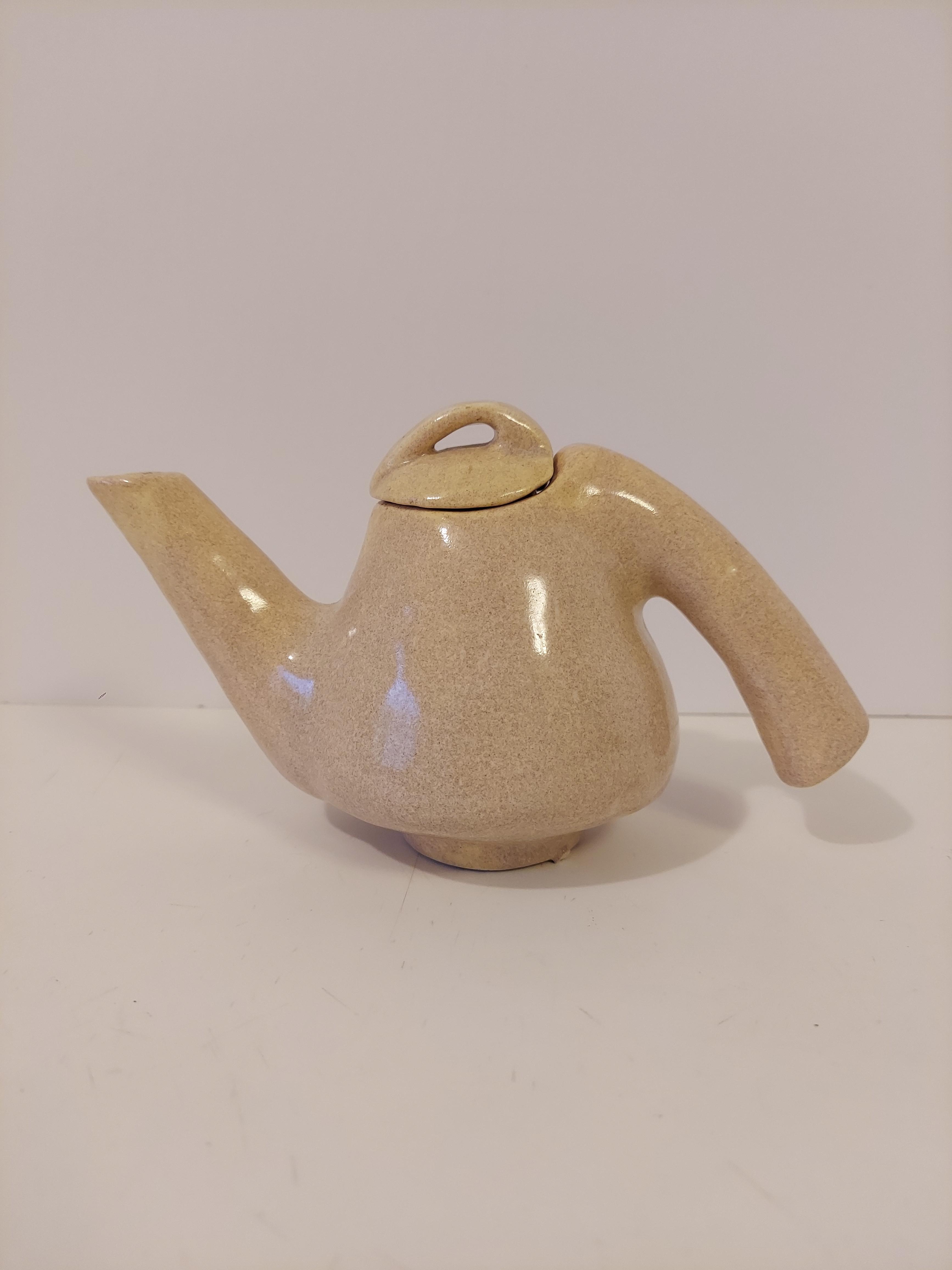 Handmade Art Pottery Teapot