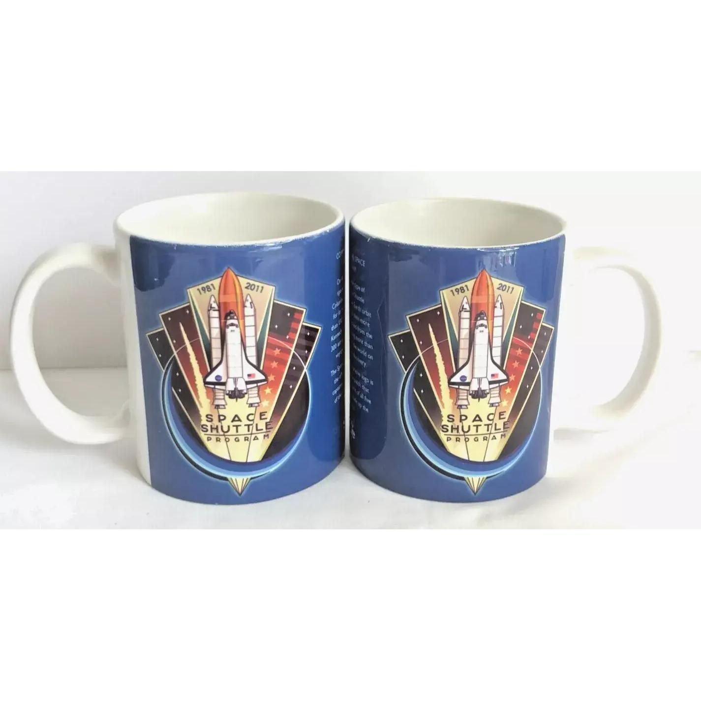Commemorating Space Shuttle Program 1981-2011 Mugs Cups Kennedy Space ...