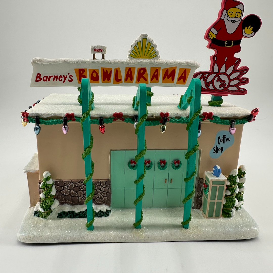 Simpsons Christmas Village