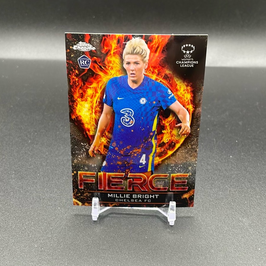 Millie Bright - Fierce - Chelsea 21/22 Topps UWCL Chrome