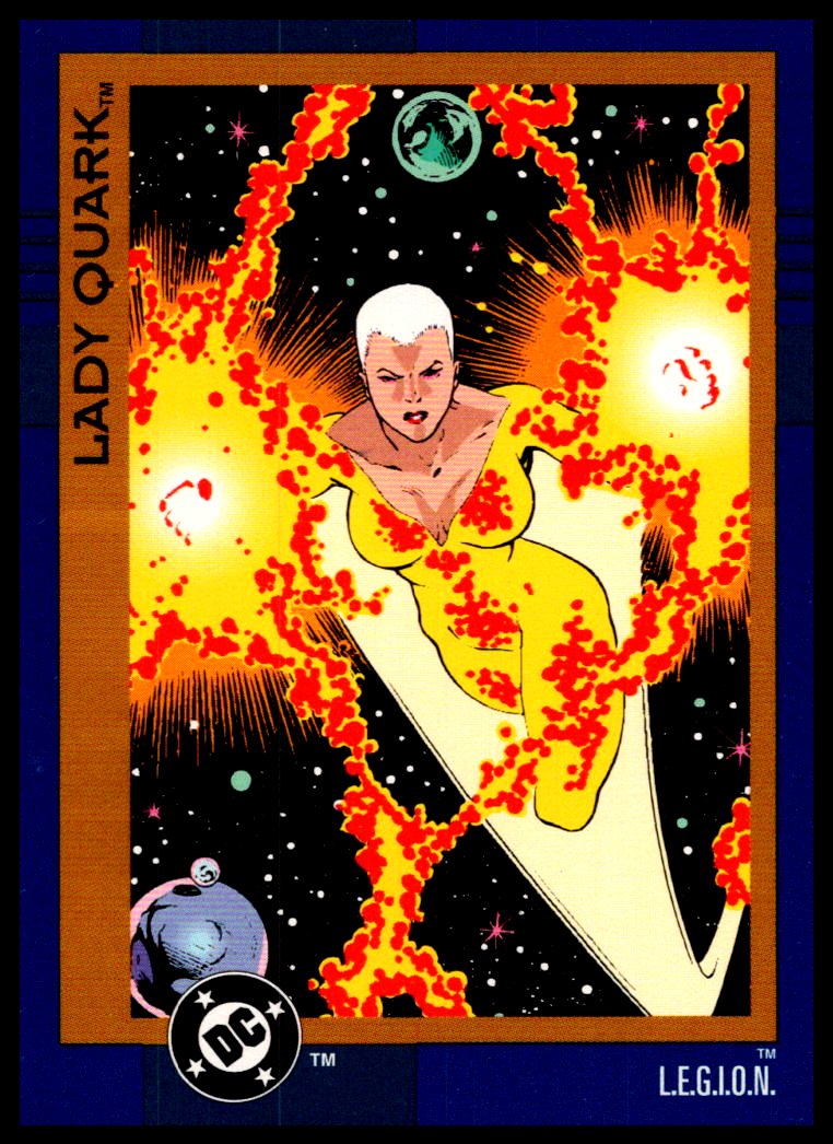 1993 SkyBox DC Cosmic Teams #77 Lady Quark