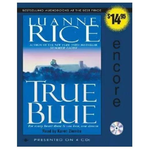 True Blue by Luanne Rice Audiobook on CD - LIKE NEW