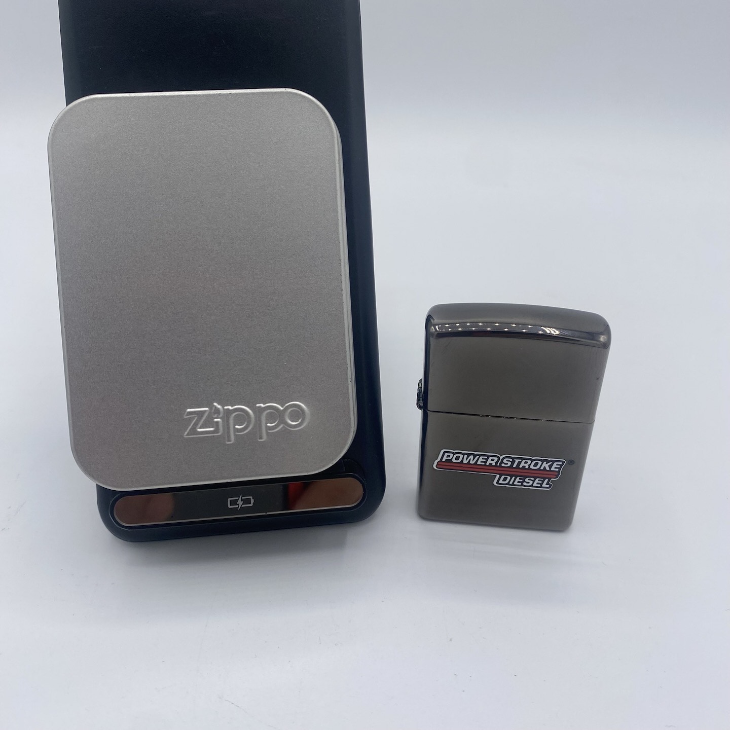 ZIPPO Power Stroke Diesel POWERED Engine POLISHED CHROME Windproof LIGHTER
