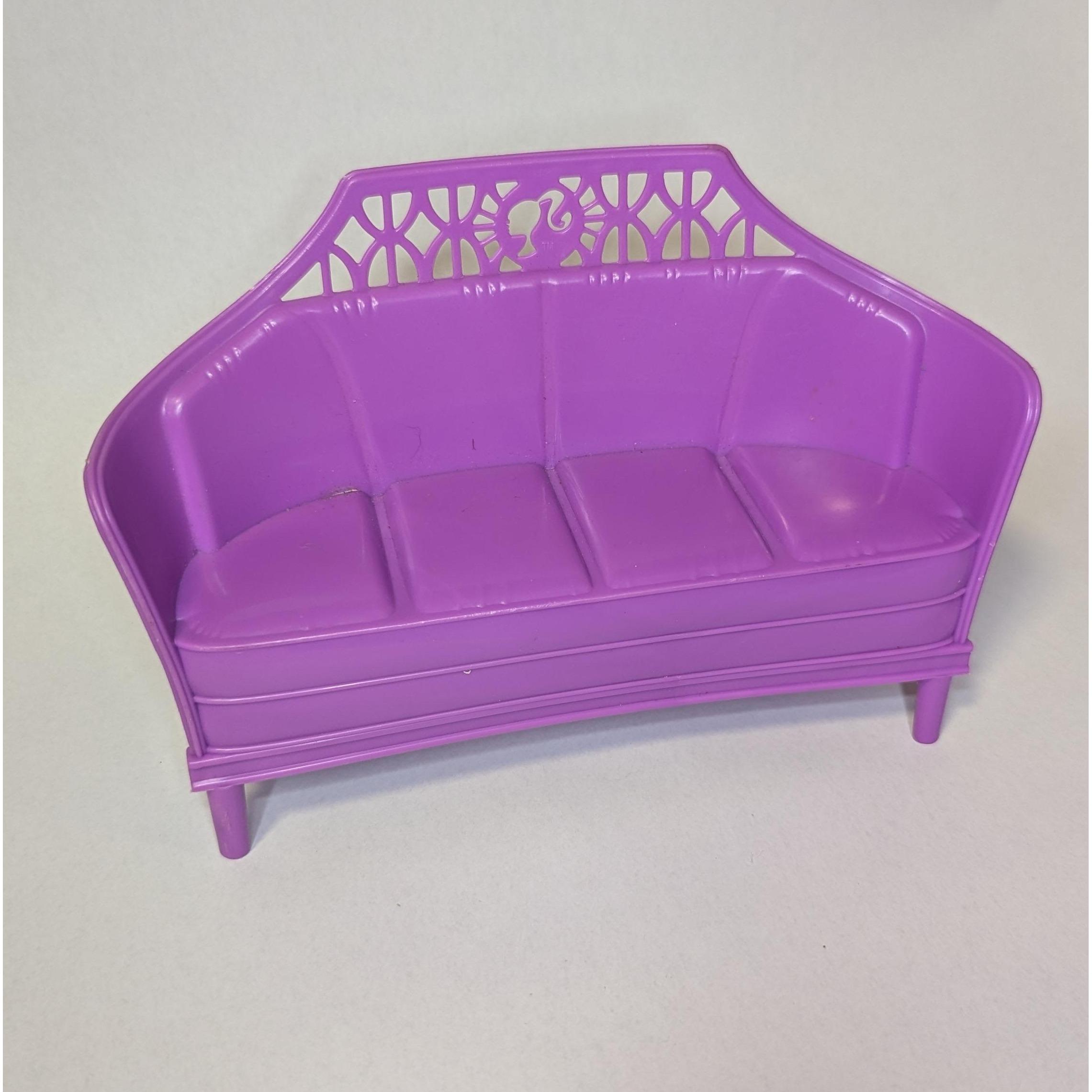 Purple, Plastic Sofa Couch for 1/6 scale