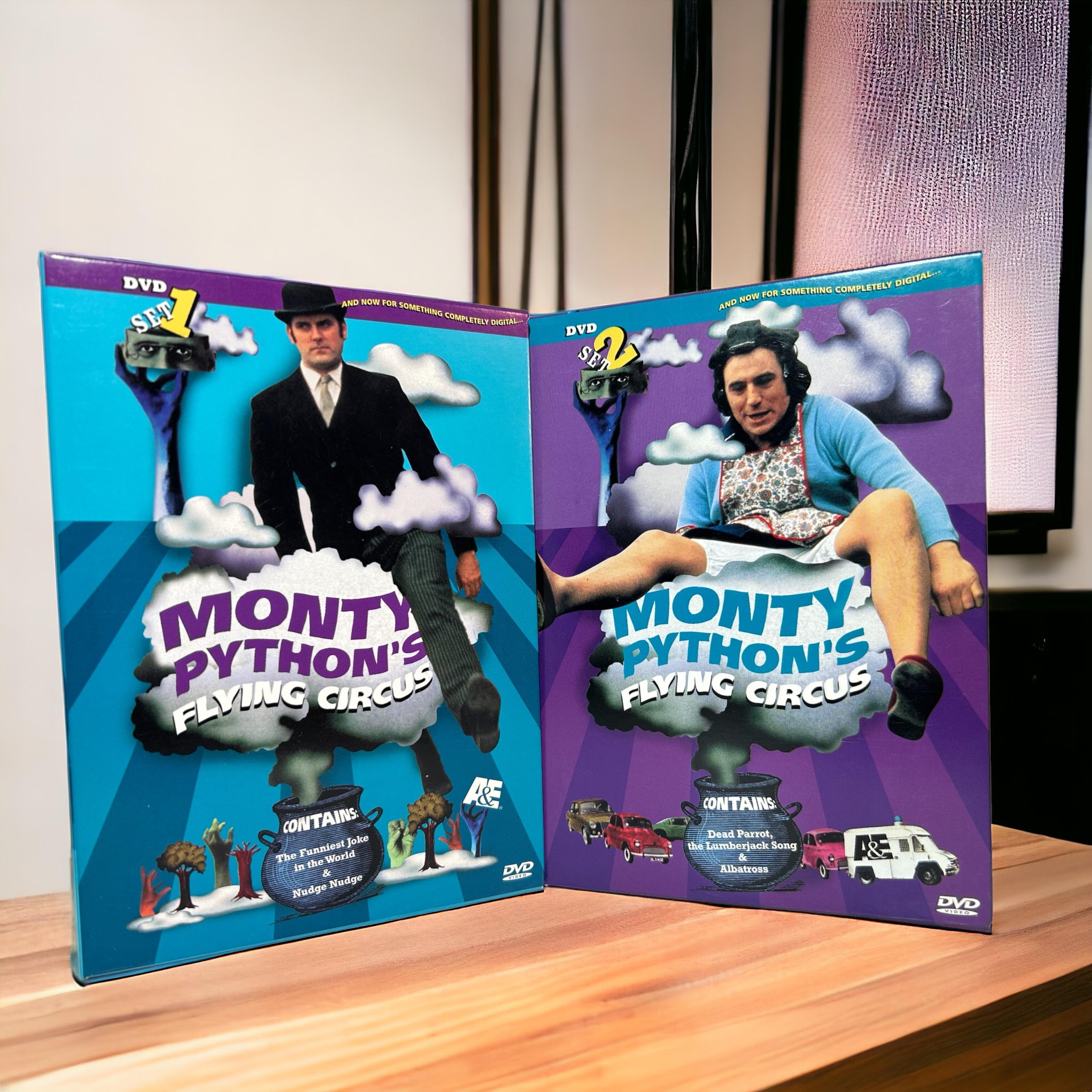 Monty Pythons Flying Circus Sets 1 & 2: Season 1 (DVD, 1999, 4 Disc Set)