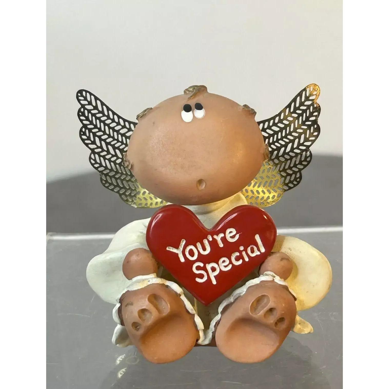 Angel Cheeks You're Special Figurine #29400 Kirk's Kritters Russ Heart ...