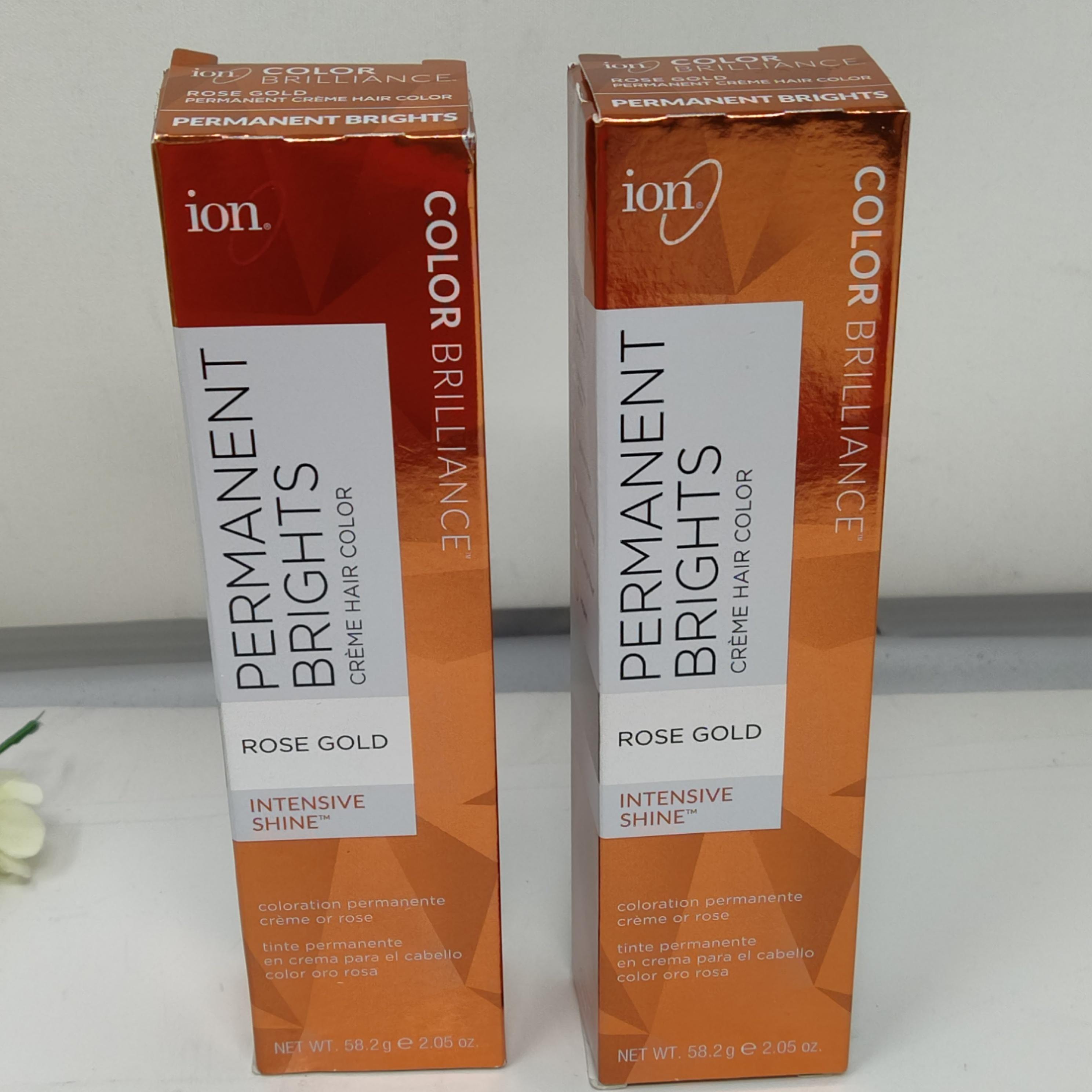 2X Ion Brights Permanent Hair Colors Brilliance NIB Intensive Shine