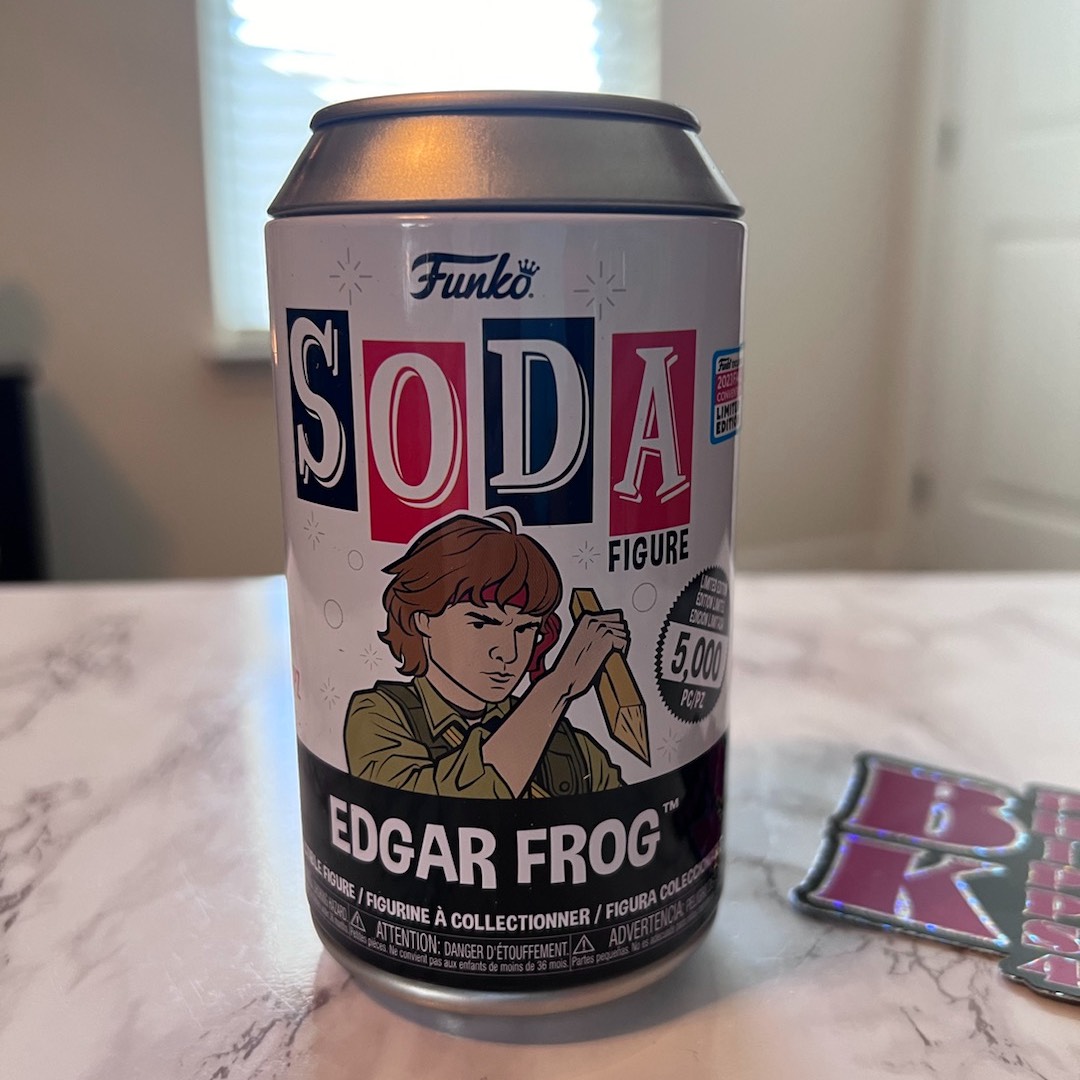 Funko Soda Common Opened Edgar Frog (Lost Boys Movie)