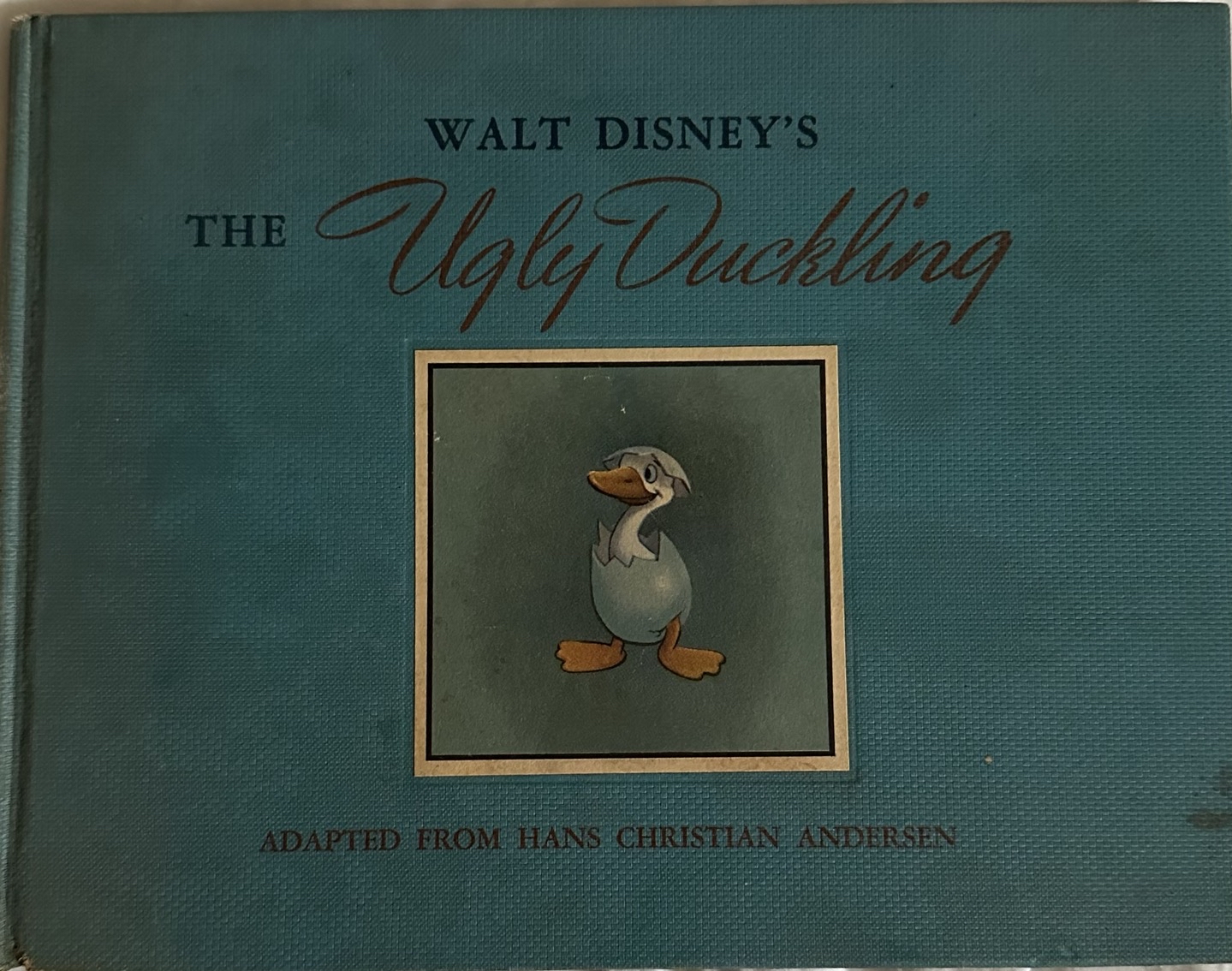 Walt Disney’s The Ugly Duckling Book 1939 Adapted From Hans Christian ...