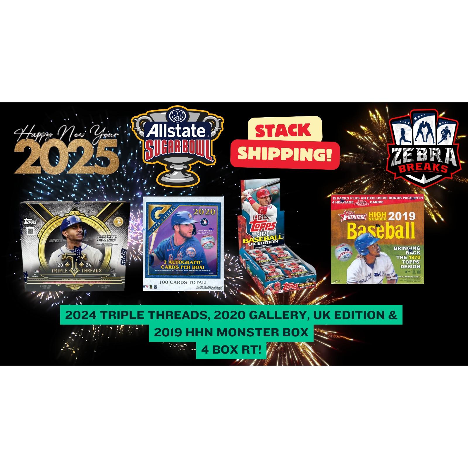 ZB 2505: 2024 Triple Threads, 2020 Gallery, UK Edition, 2019 HHN 4 Box ...