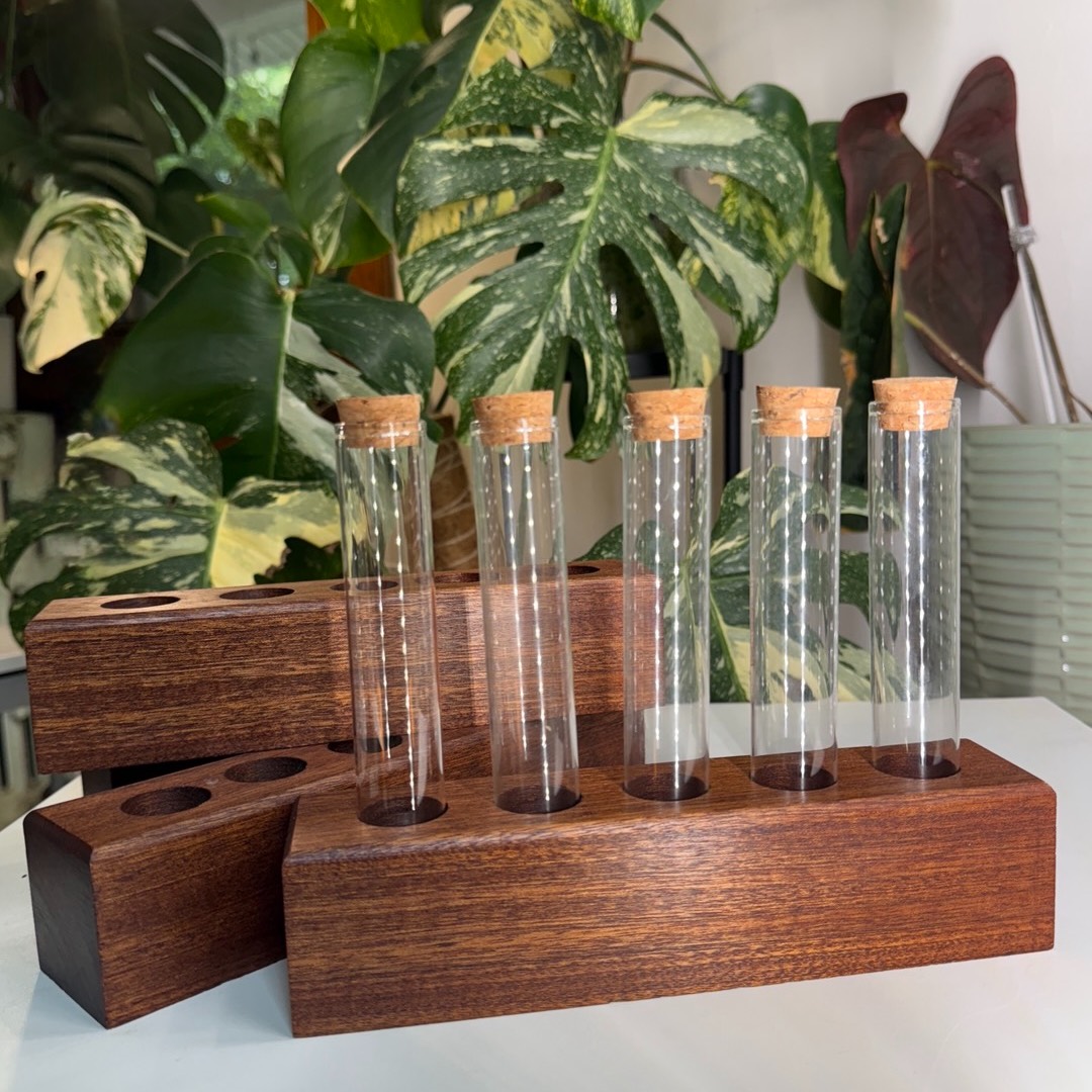 0045 Wooden Propagation Station - Sapele 8.5”