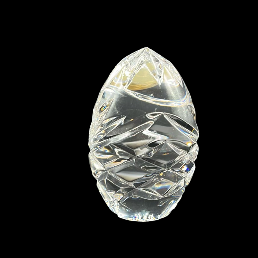 Lenox Crystal Egg Shape Paperweight