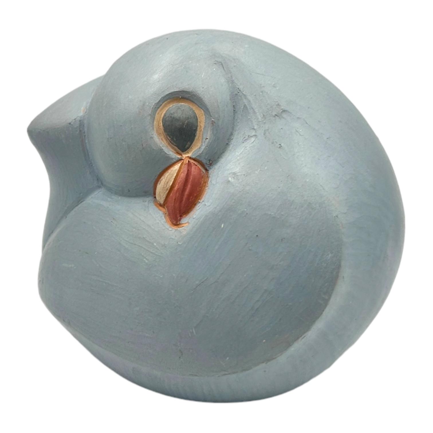 Italian Pottery Terracotta Bird Dove Figurine Naples Hand Made Hand ...